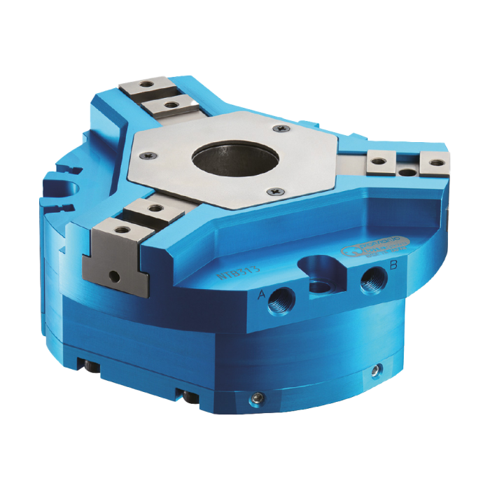 NTB311 Three Jaw Pneumatic Parallel Jaw gripper with through hole